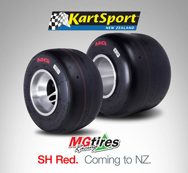 MG SH Red Slick Tyre - KARTS & PARTS LTD – Karts And Parts Ltd